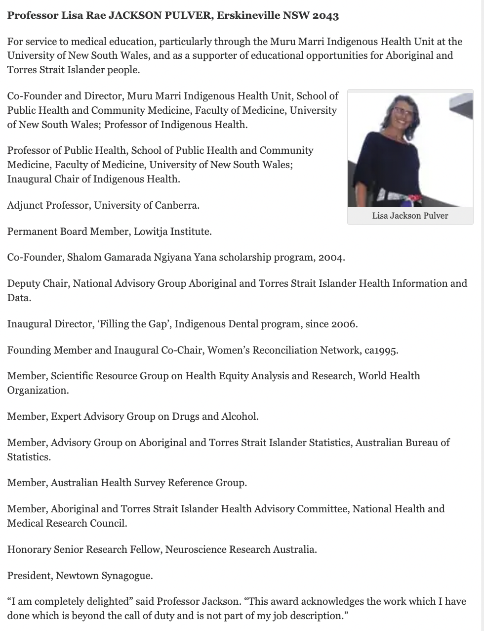 The Lisa Jackson Pulver Story - Part 2 — Dark Emu Exposed - And the ...