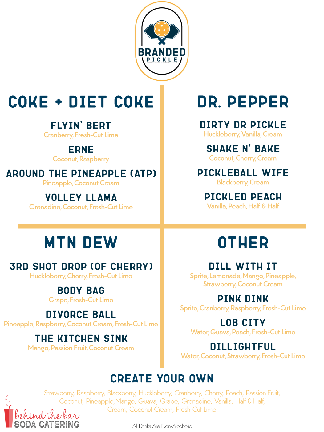 Gallery | Discover & Inspire Your Event with Us — Behind the Bar Soda ...