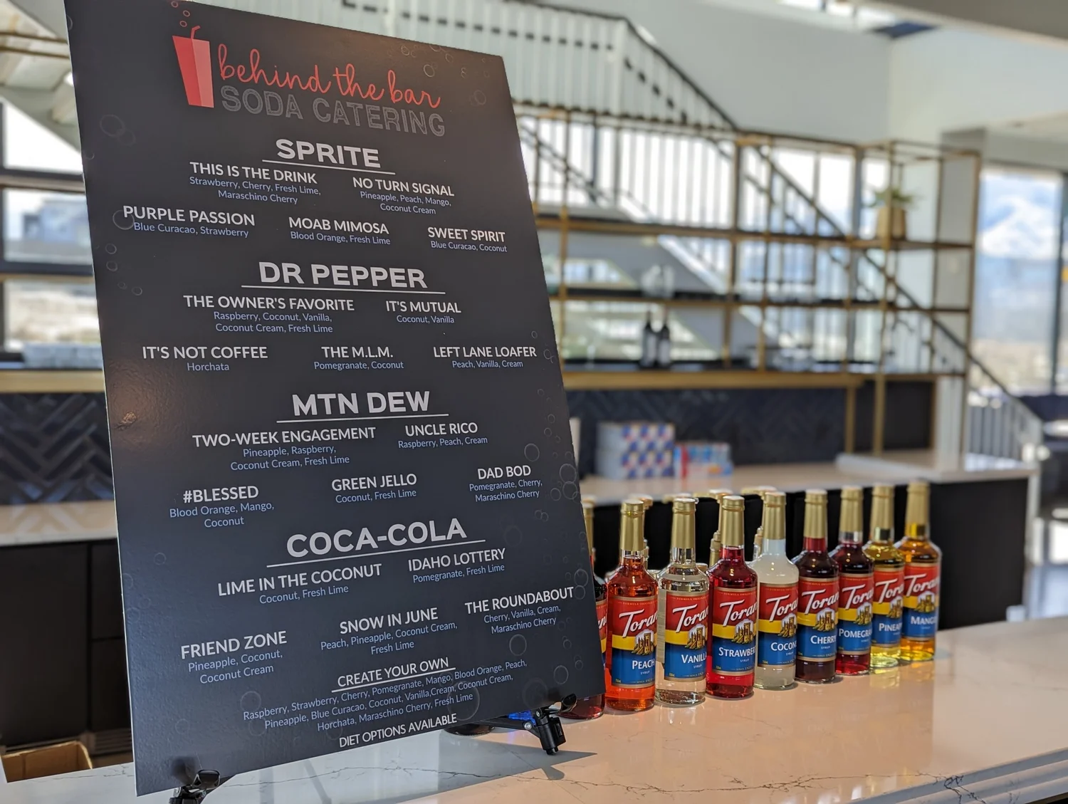 Services & Pricing — Behind the Bar Soda Catering