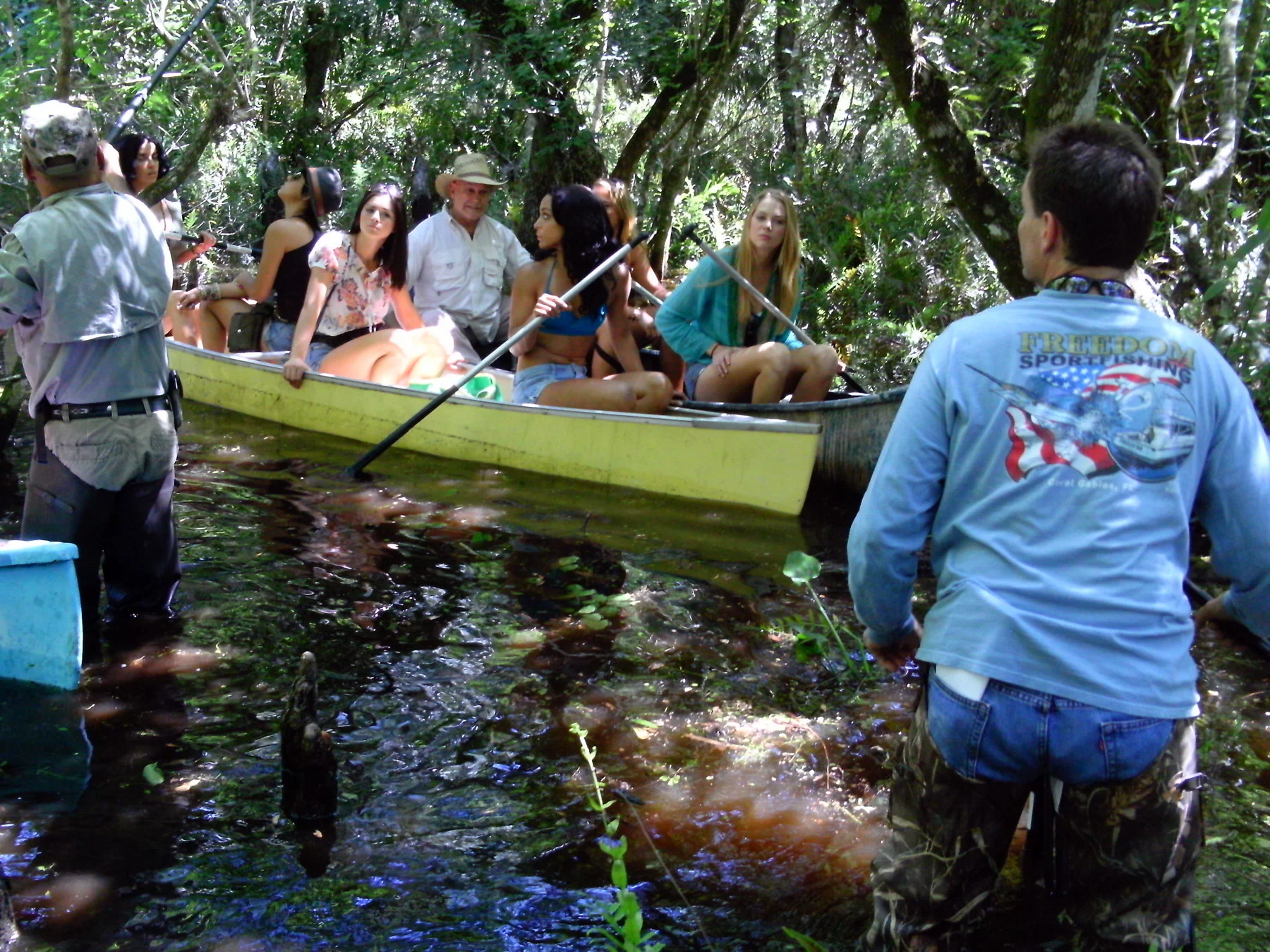 Behind the Scenes of "Bikini Swamp Girl Massacre" — Aiden Dillard
