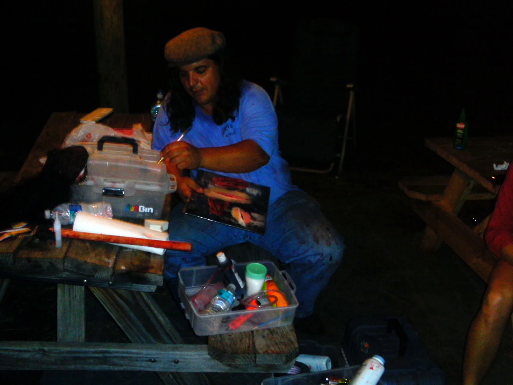 Behind the Scenes of "Bikini Swamp Girl Massacre" — Aiden Dillard