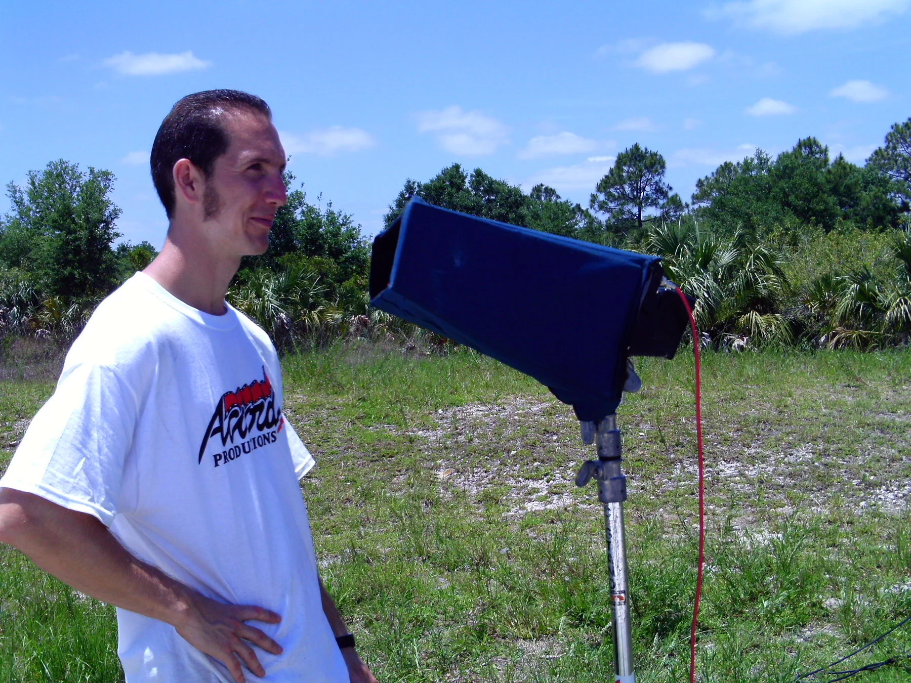 Behind the Scenes of "Bikini Swamp Girl Massacre" — Aiden Dillard