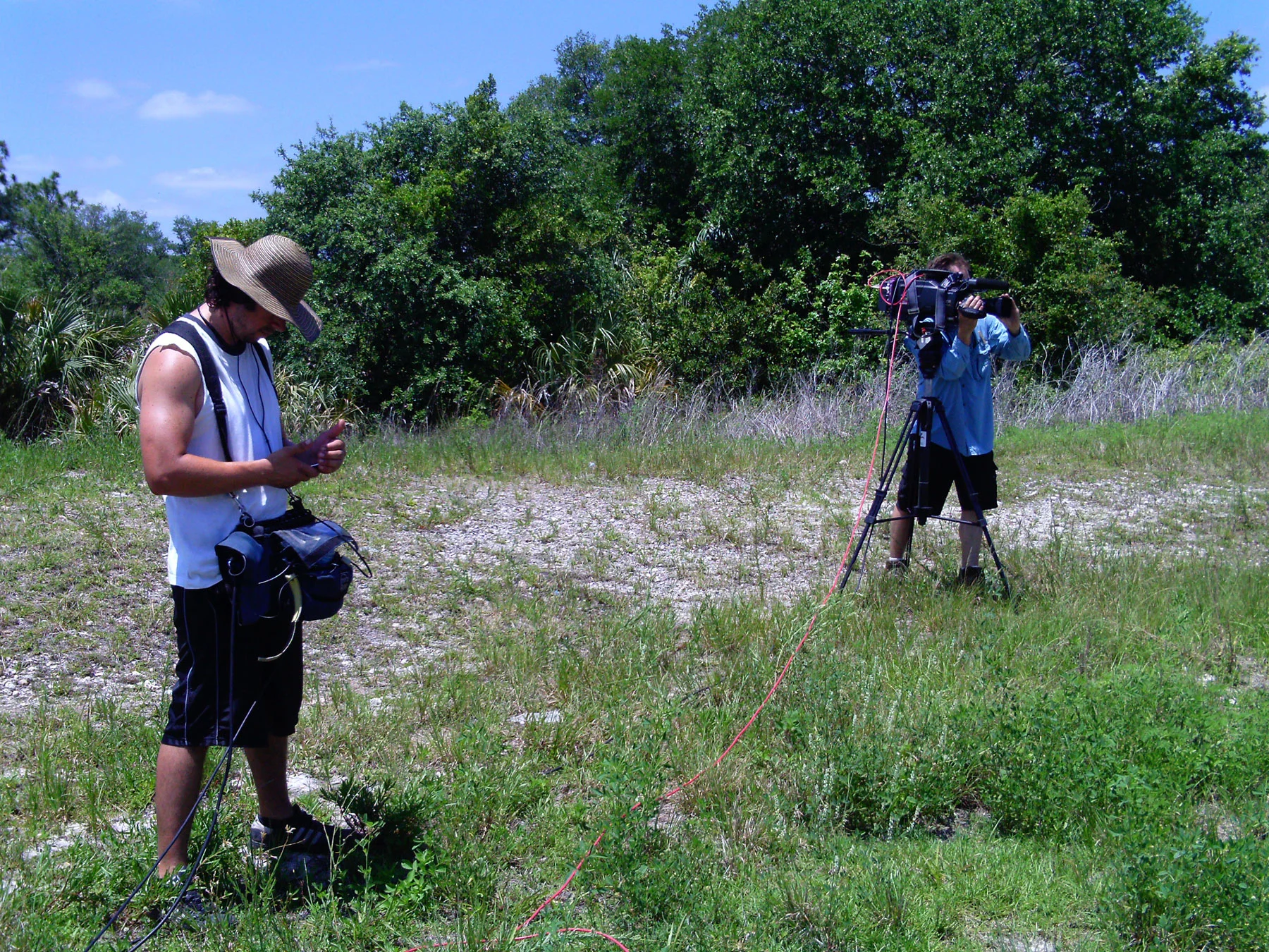 Behind the Scenes of "Bikini Swamp Girl Massacre" — Aiden Dillard