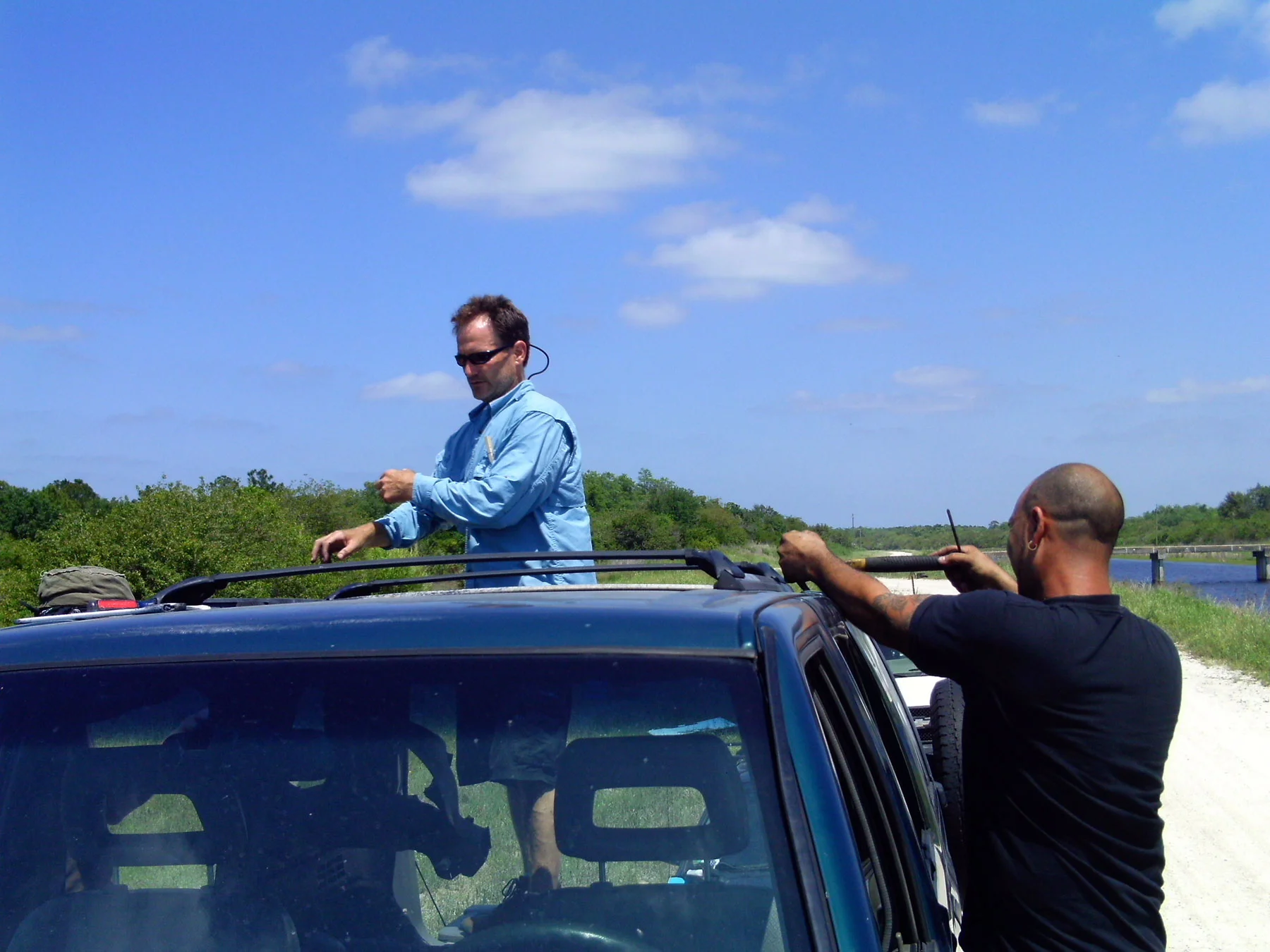 Behind the Scenes of "Bikini Swamp Girl Massacre" — Aiden Dillard