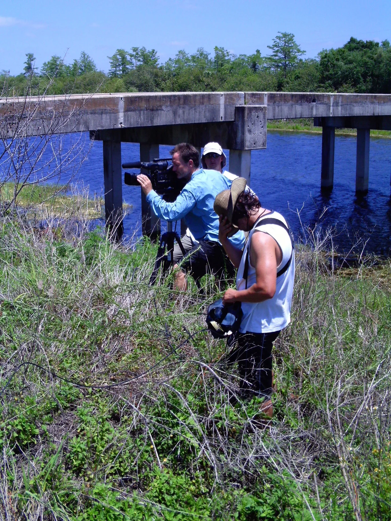 Behind the Scenes of "Bikini Swamp Girl Massacre" — Aiden Dillard