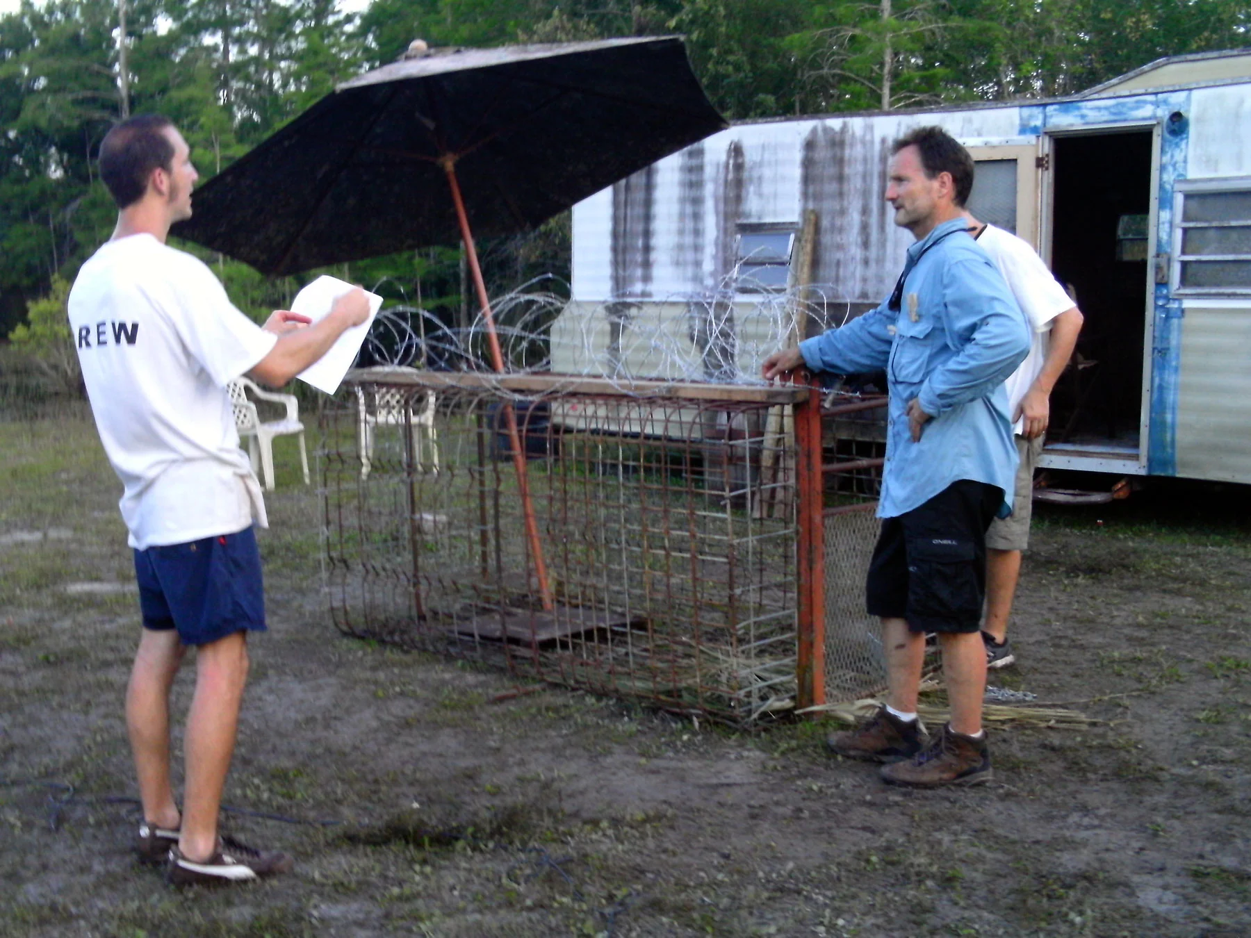 Behind the Scenes of "Bikini Swamp Girl Massacre" — Aiden Dillard