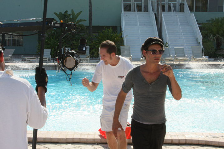 Behind the Scenes of "Bikini Swamp Girl Massacre" — Aiden Dillard