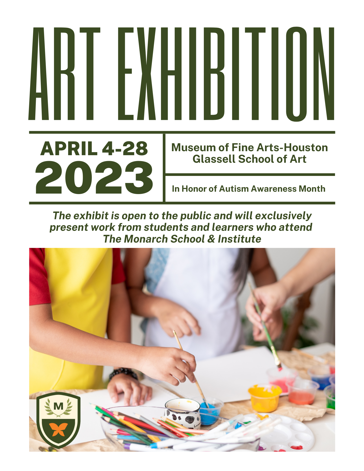 Autism Awareness & Art — The Monarch School and Institute