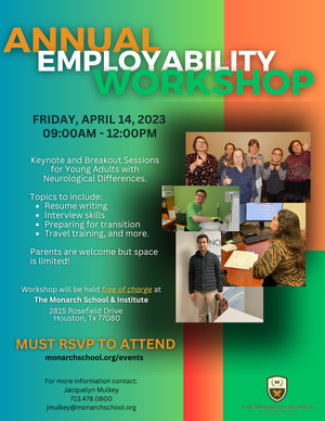 Annual Employability Workshop — The Monarch School and Institute