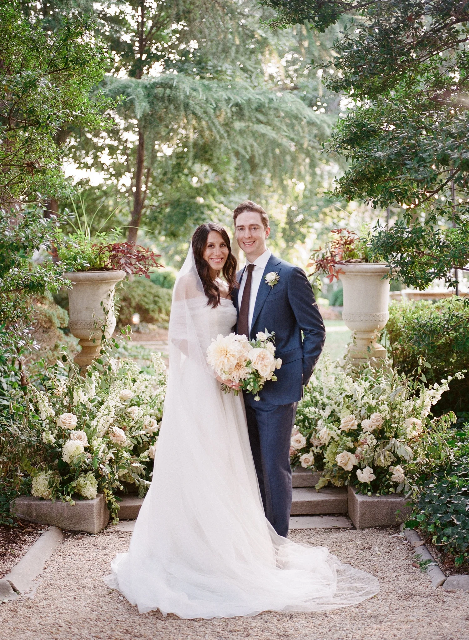 Al Fresco Modern Romantic Meridian House Wedding — Vieira Events
