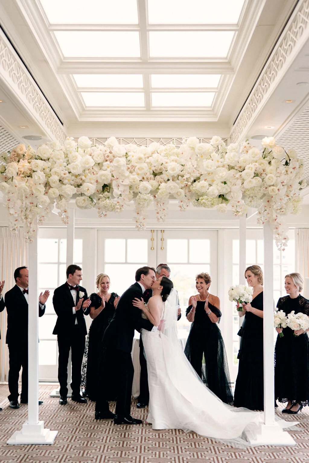 Modern Dramatic Hay Adams Wedding — Vieira Events