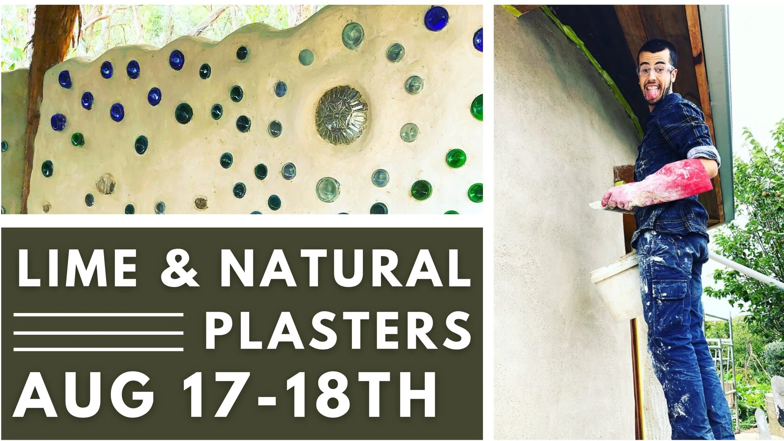 Natural Building Weekend Workshop - Lime & Natural Renders — CURVATECTURE