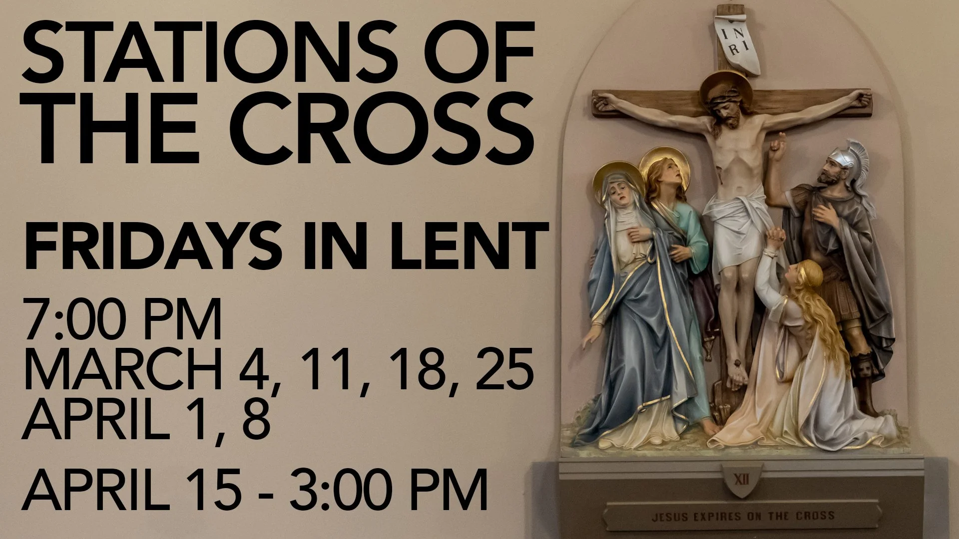 Lent Stations of the Cross — SJB