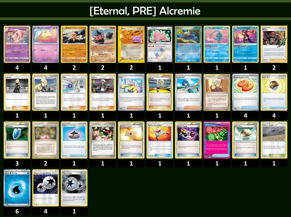 What to Play - Eternal — JustInBasil's Pokémon TCG Resources
