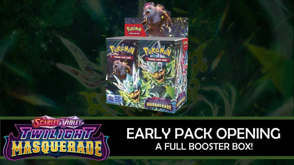 Twilight Masquerade Early Opening! — JustInBasil's Pokémon TCG Resources