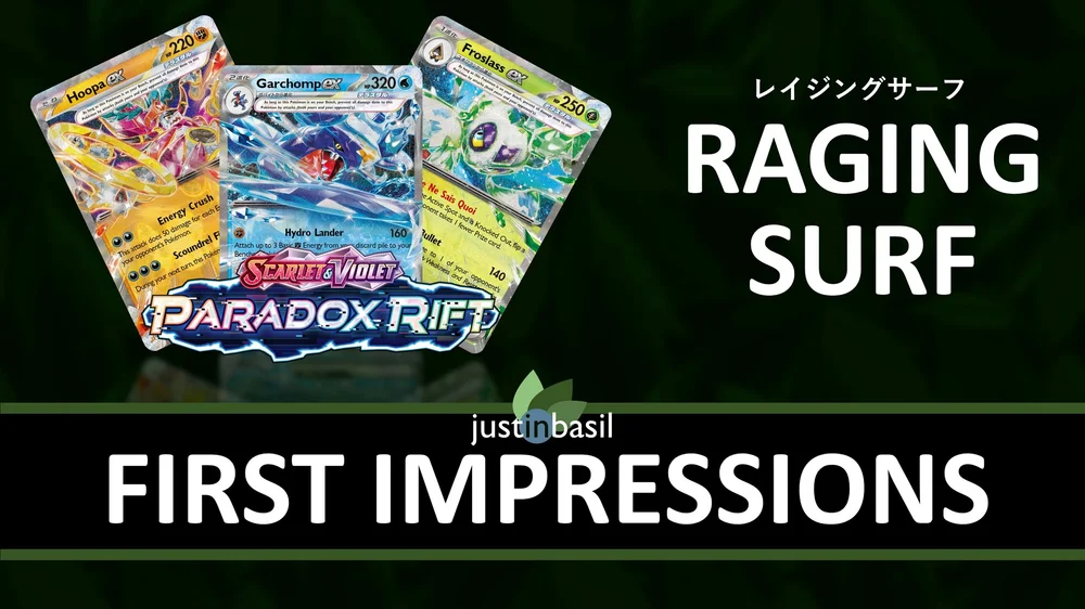 Raging Surf First Impressions! (Paradox Rift) — JustInBasil's Pokémon ...