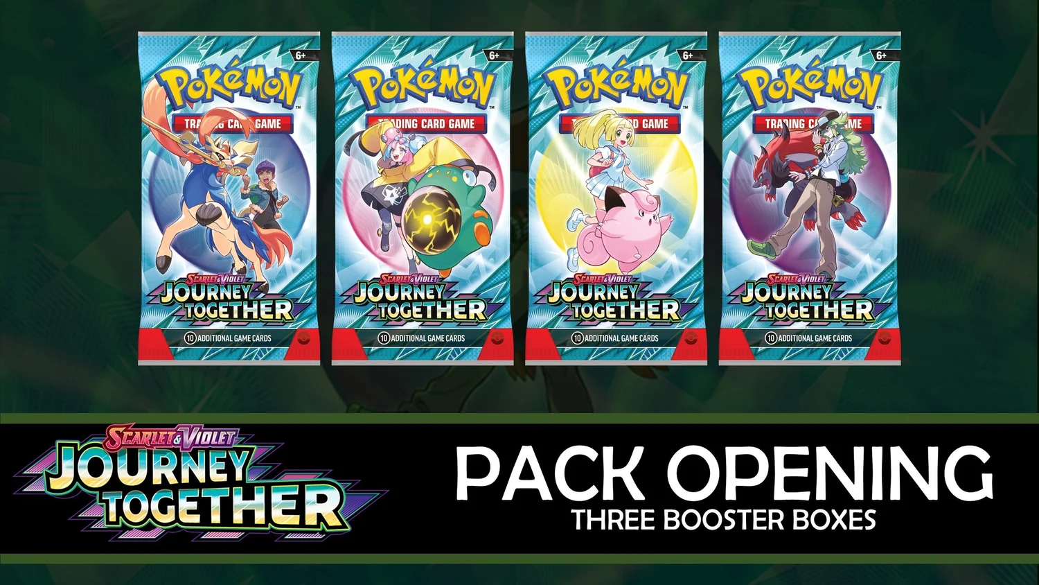 Journey Together Opening — JustInBasil's Pokémon TCG Resources