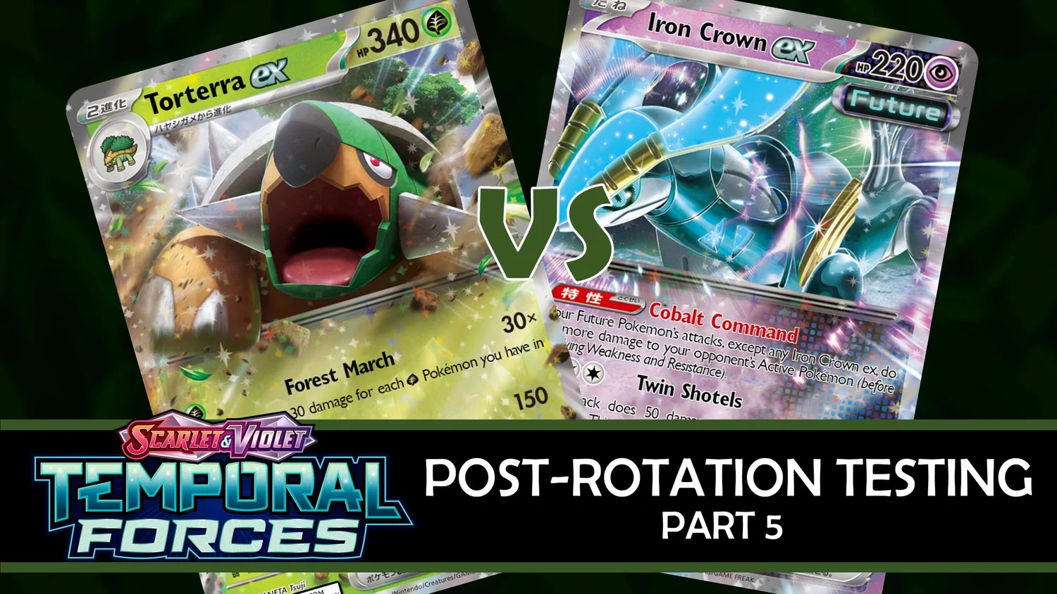 Temporal Forces Early Testing Part 5: Torterra ex vs. Future Box ...