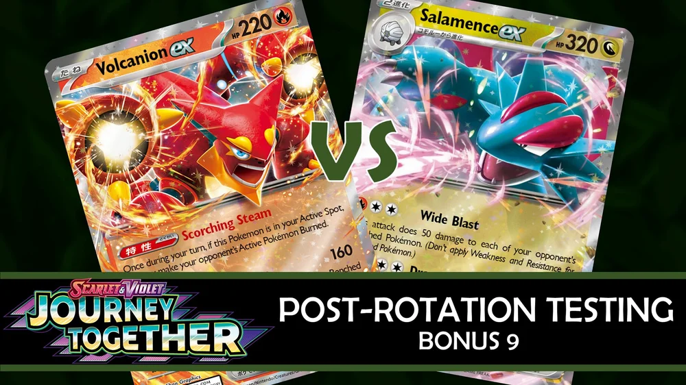 Journey Together Post-Rotation Testing, Bonus 9: Volcanion ex ...