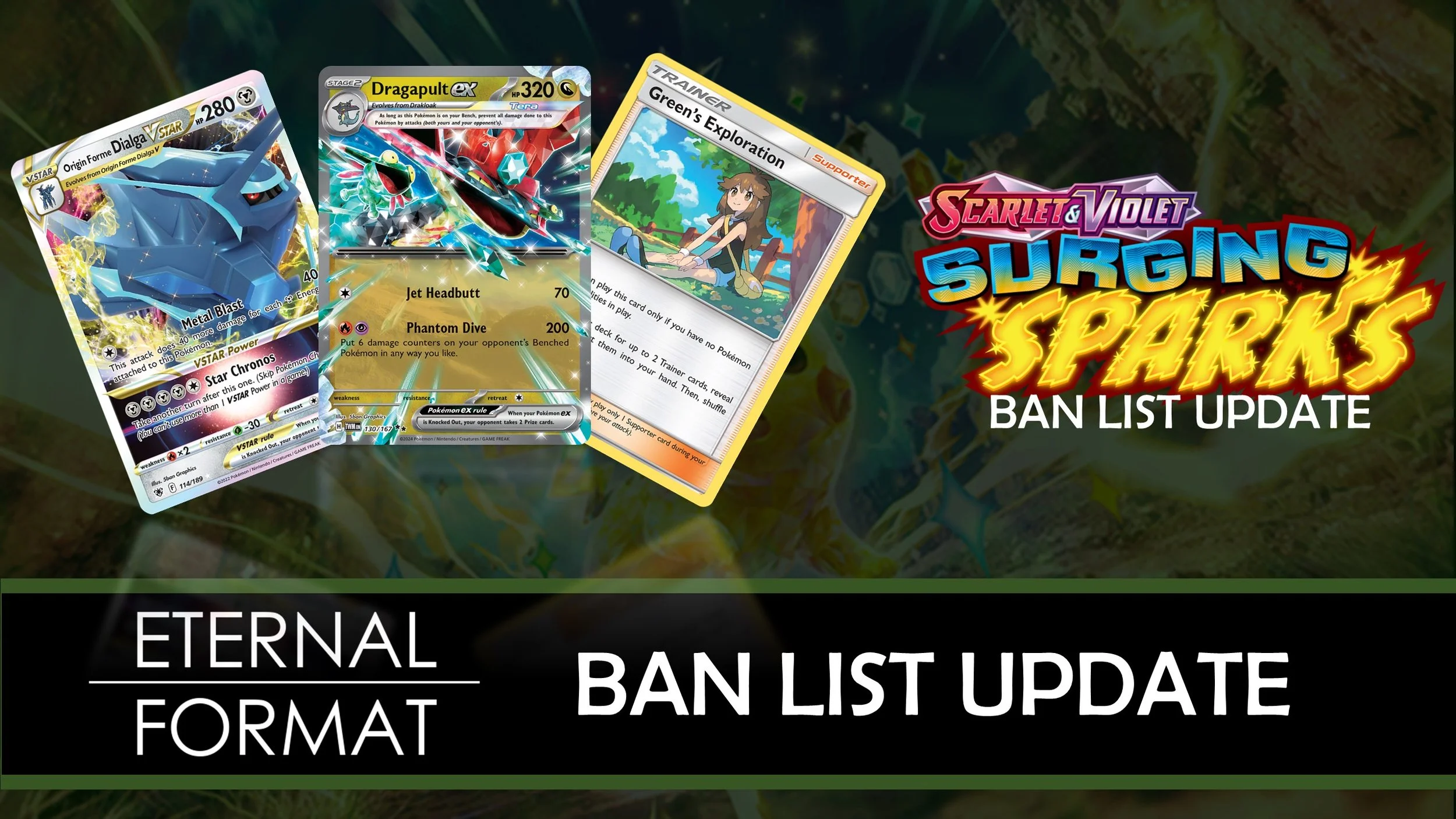 Surging Sparks Ban List Update: Eternal Format — JustInBasil's Pokémon ...
