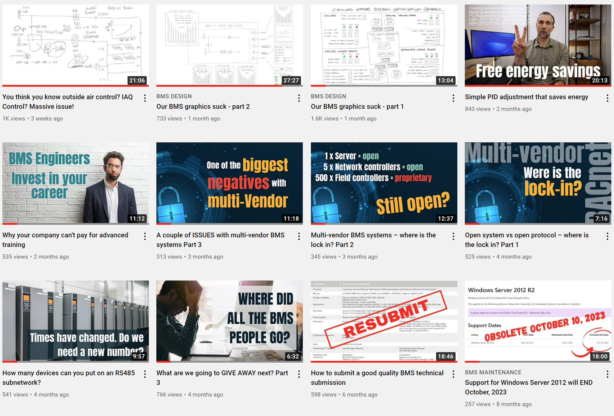 BMS-Training.com - Technical training for Building Automation professionals