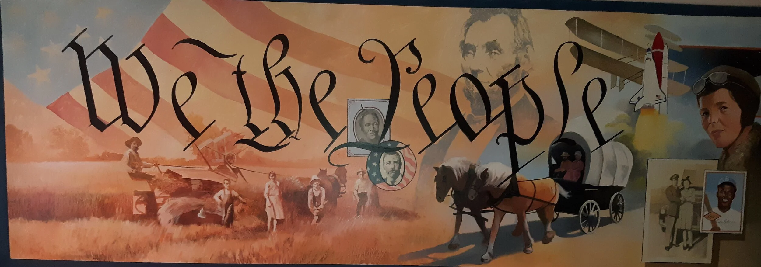 A Backdrop to Michiana Life murals by David Blodgett — PAN-O-PLY