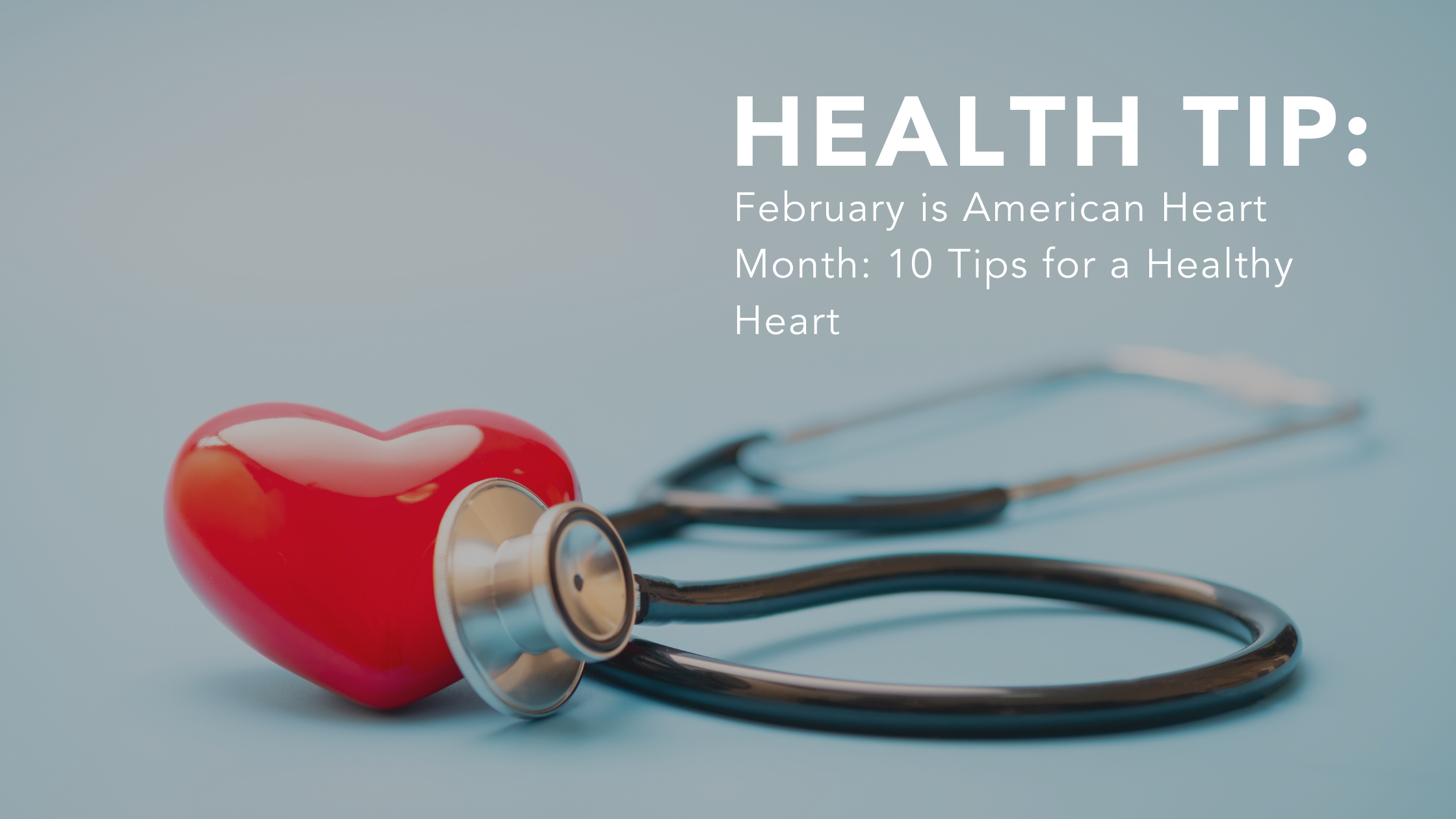 February is American Heart Month: 10 Tips for a Healthy Heart ...