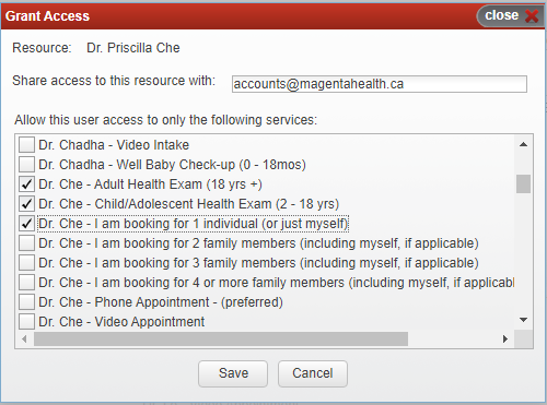 Create a New Resource for Shared Access — Veribook