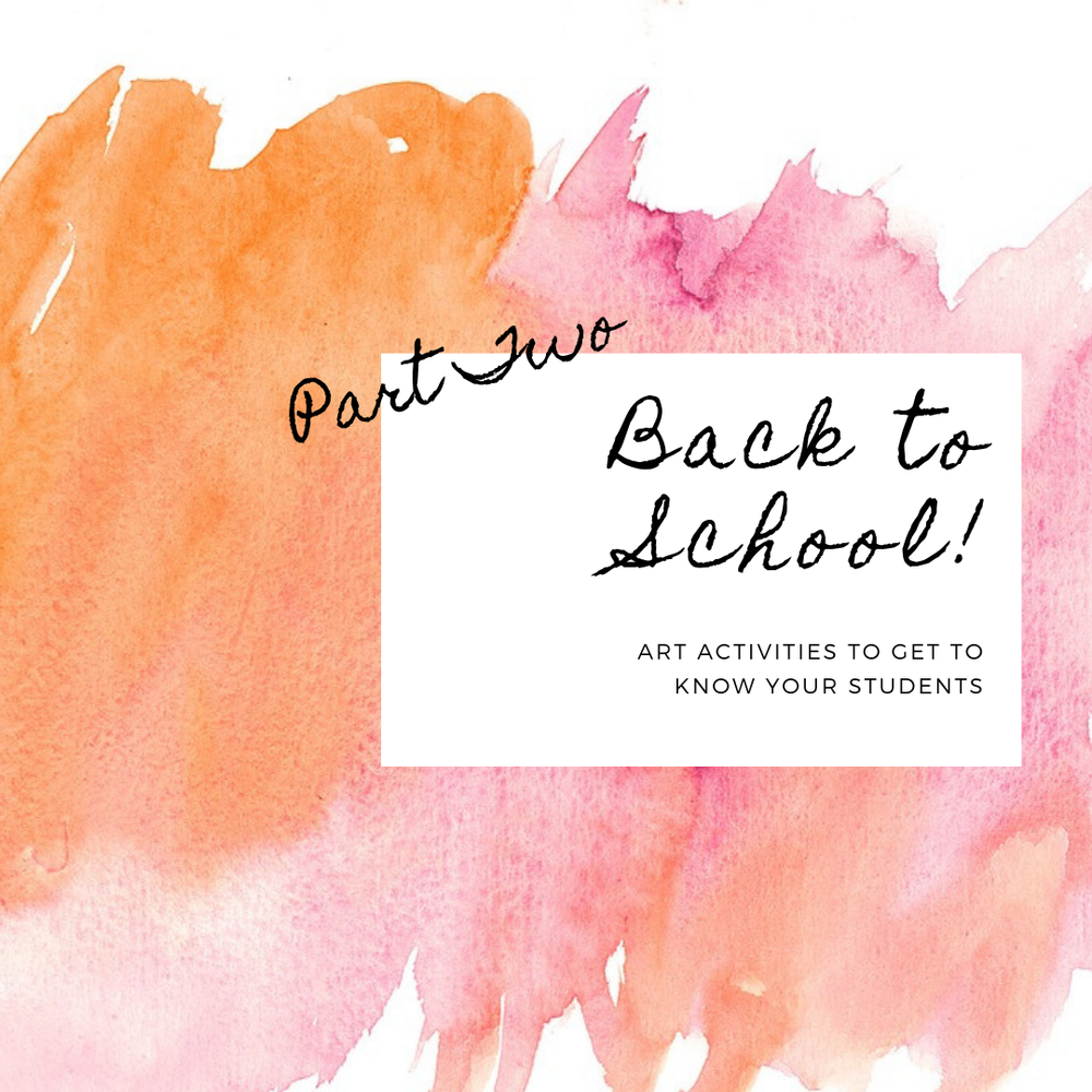Engaging Back to School Art Ideas to Help You Connect with Your ...