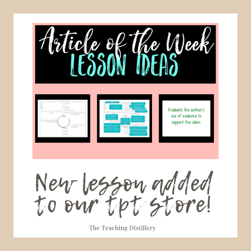 The Best AOW Article of the Week Ideas Lesson Plans to Encourage ...