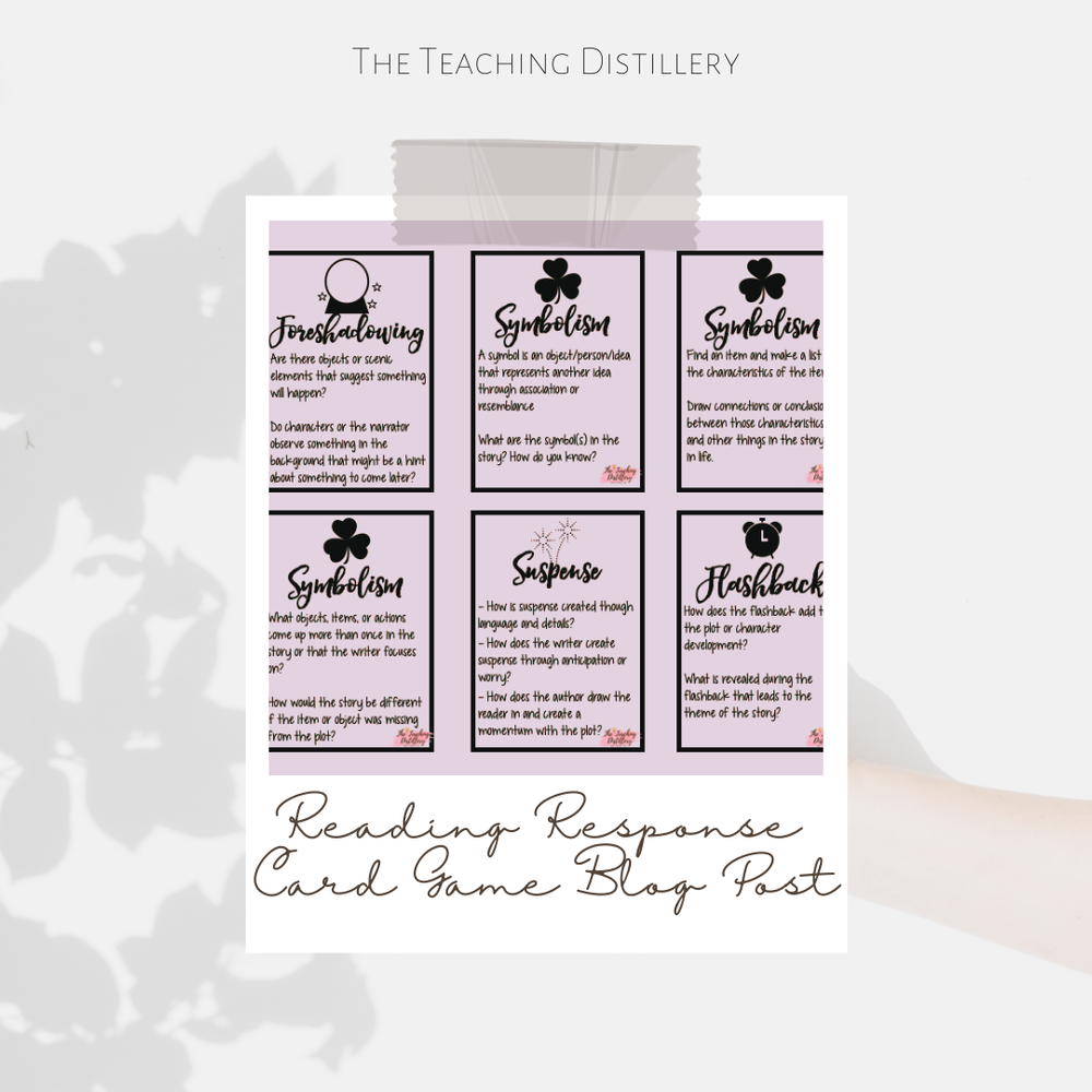 Turn Your Reading Responses Into a Card Game — The Teaching Distillery