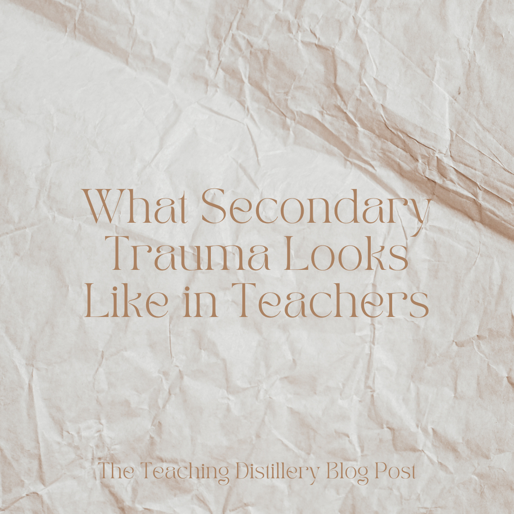 How Secondary Trauma Impacts Teachers: Warning Signs and Coping ...