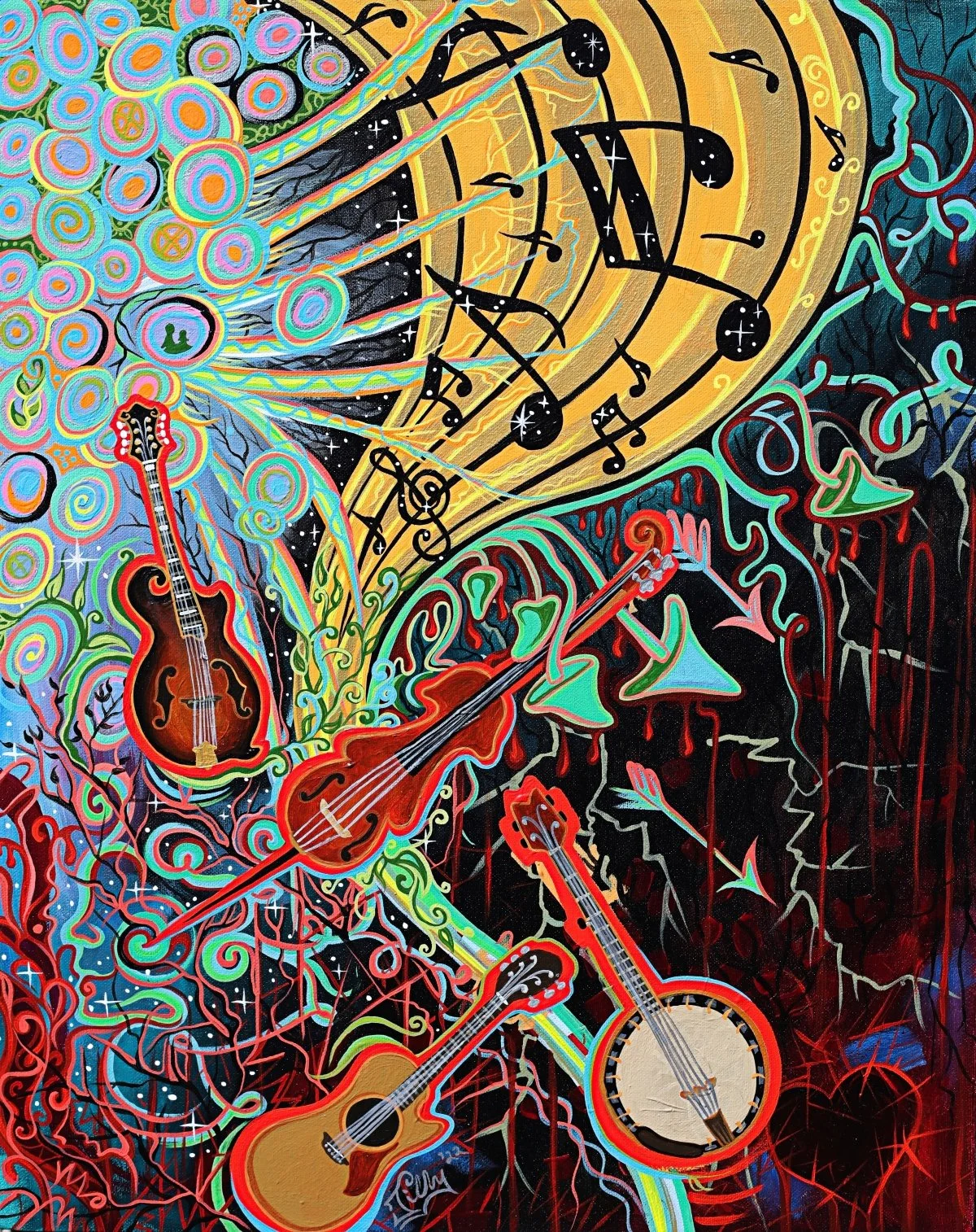 Artwork To Empower Emotional Strength | Visionary Paintings | Matilda ...