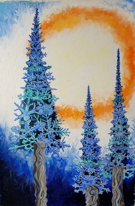 Sundogs & Snowflake Trees! — An Artistic Adventure