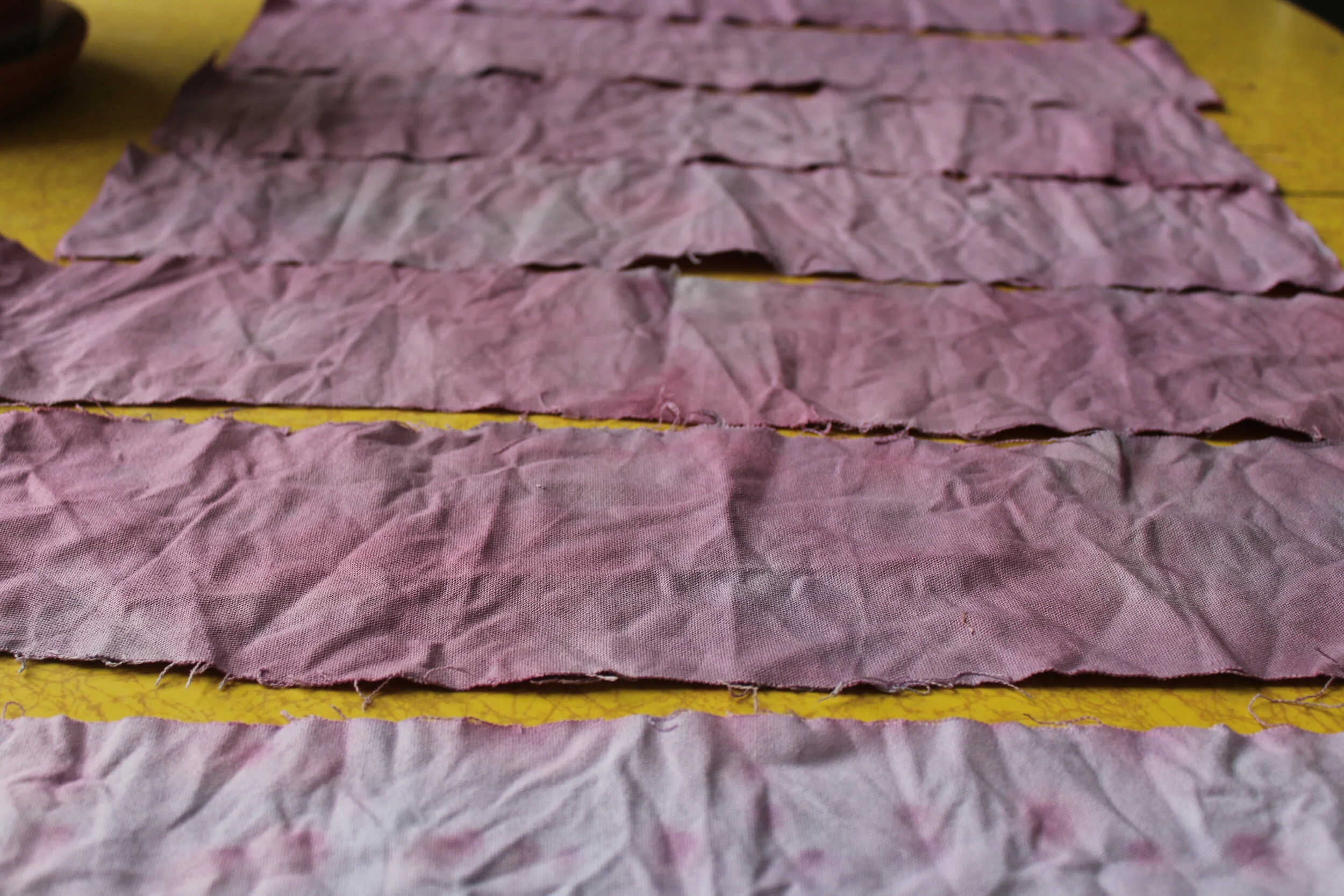 Make: Blueberry Dyed Fabric + DIY Scrunchies — Madison Moore