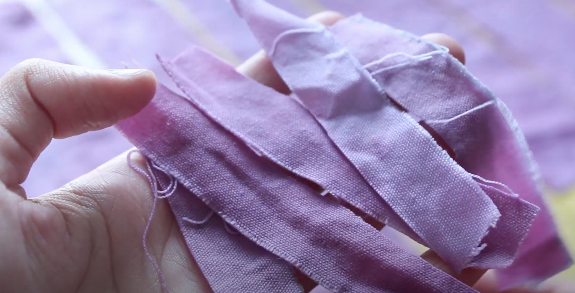 Make: Blueberry Dyed Fabric + DIY Scrunchies — Madison Moore