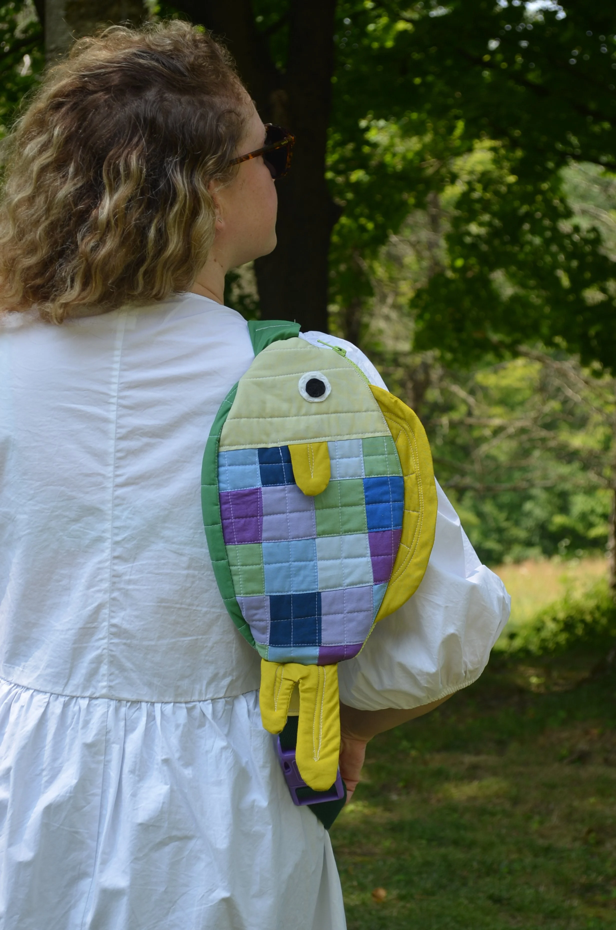 Swim Along Crossbody Fish Bag PDF Sewing Pattern - Mad Made — Madison Moore