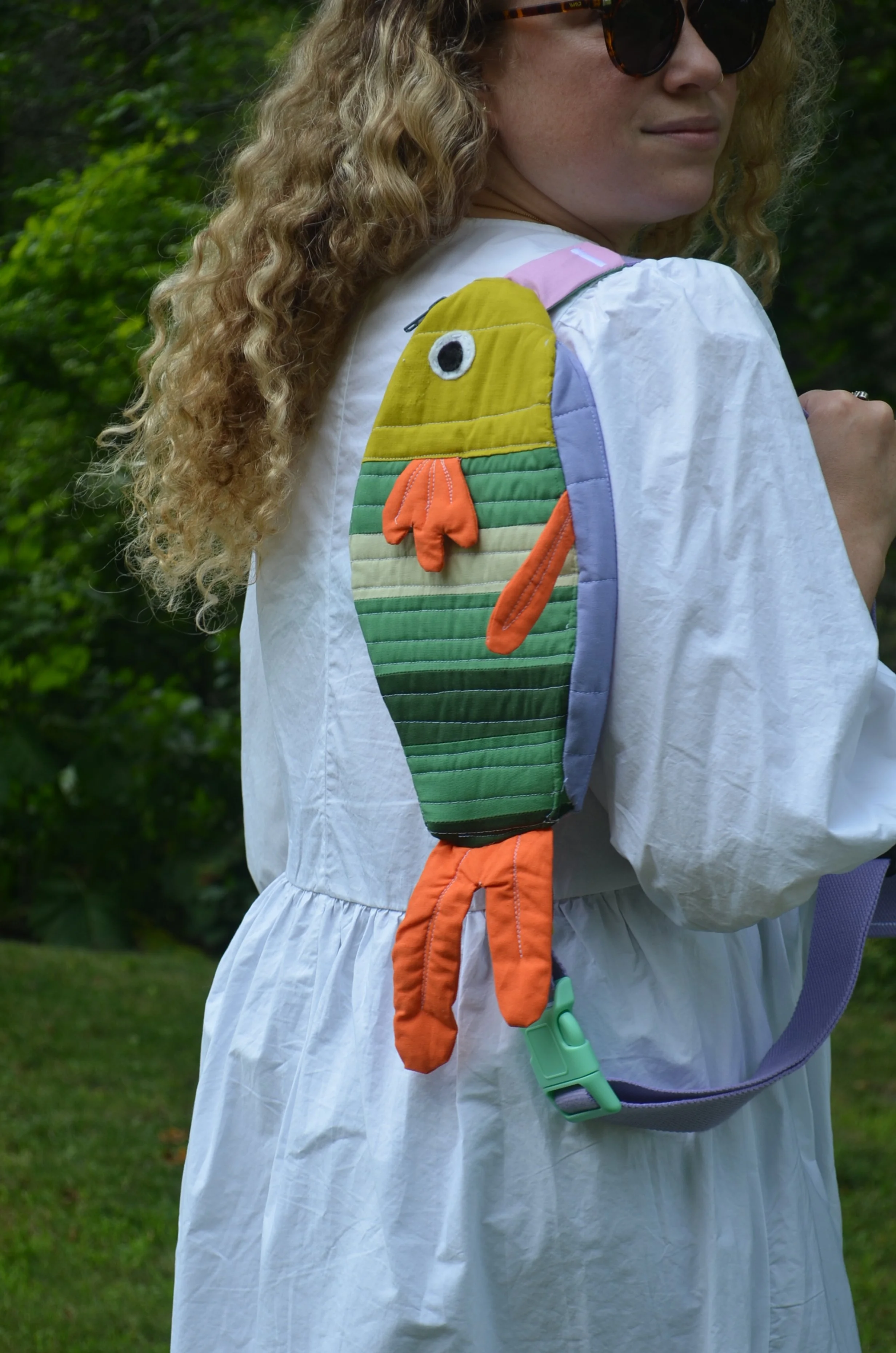 Swim Along Crossbody Fish Bag PDF Sewing Pattern - Mad Made — Madison Moore