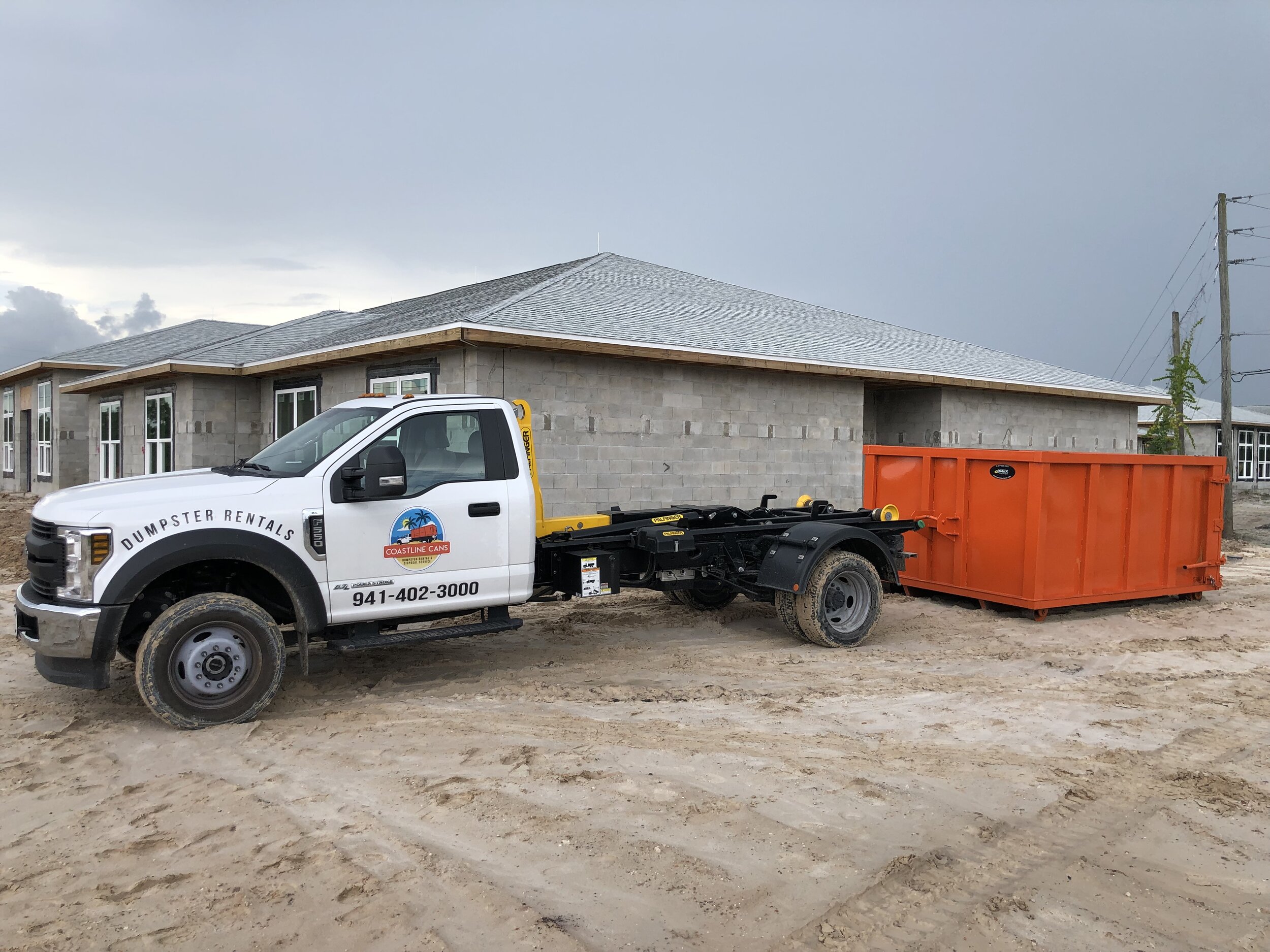 Coastline Cans Dumpster Rental | Port Charlotte | Sarasota | Fort Myers