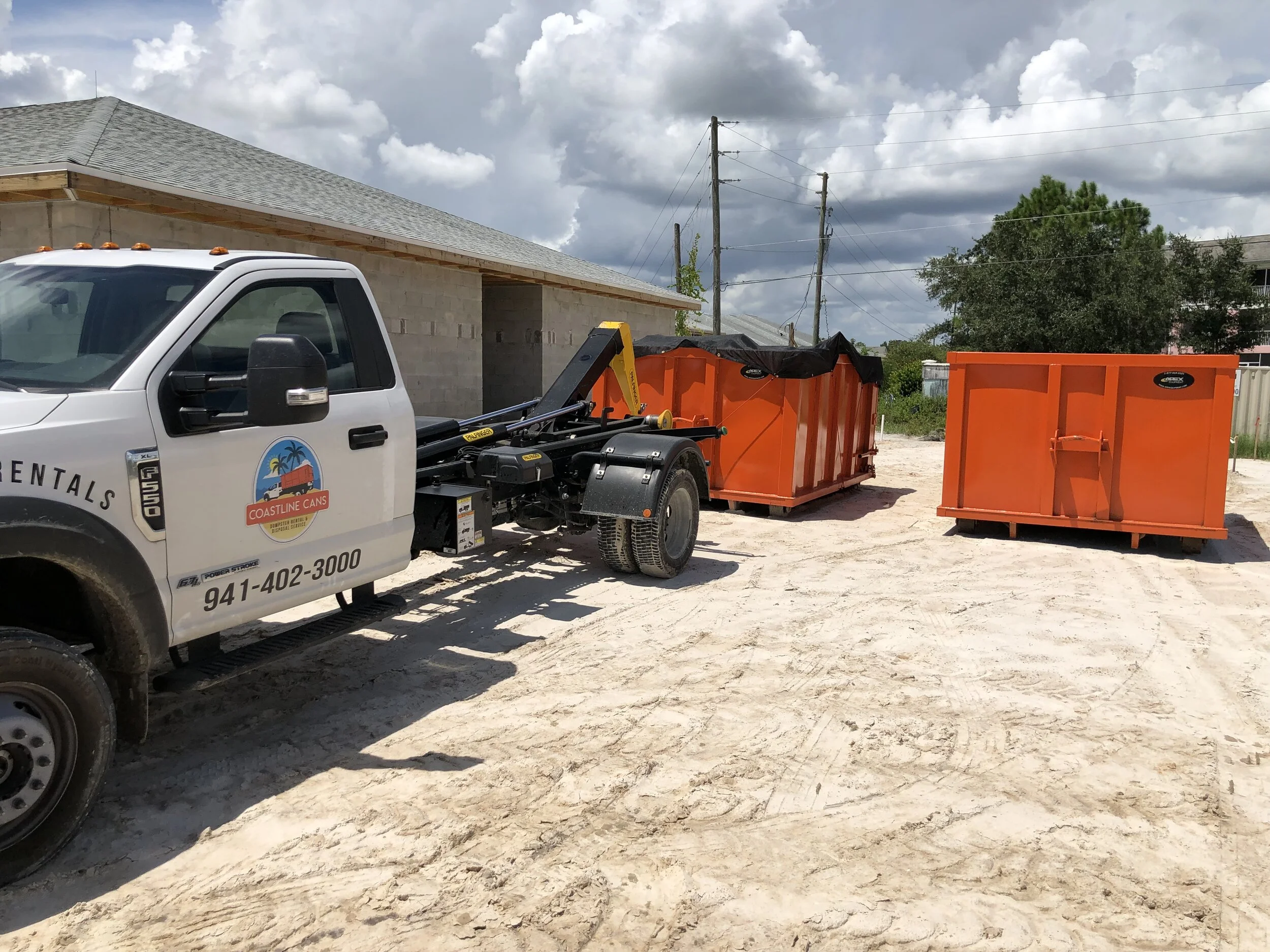 Coastline Cans Dumpster Rental | Port Charlotte | Sarasota | Fort Myers