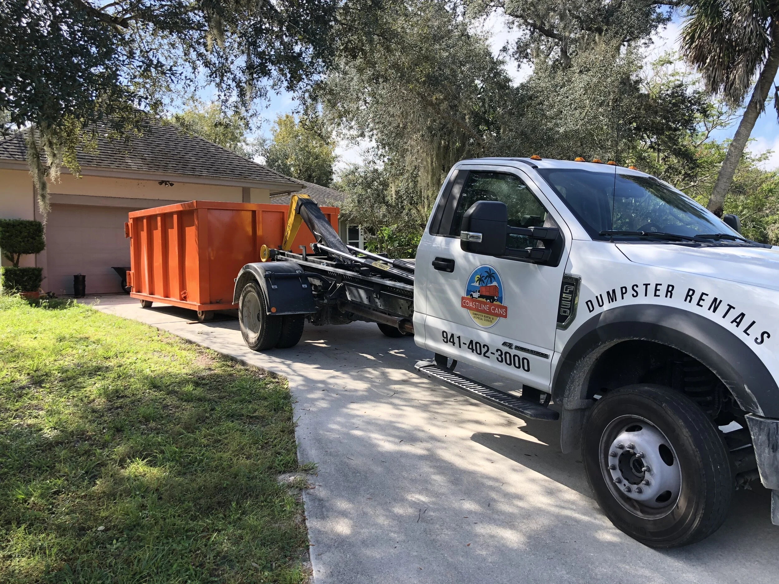 Coastline Cans Dumpster Rental | Port Charlotte | Sarasota | Fort Myers