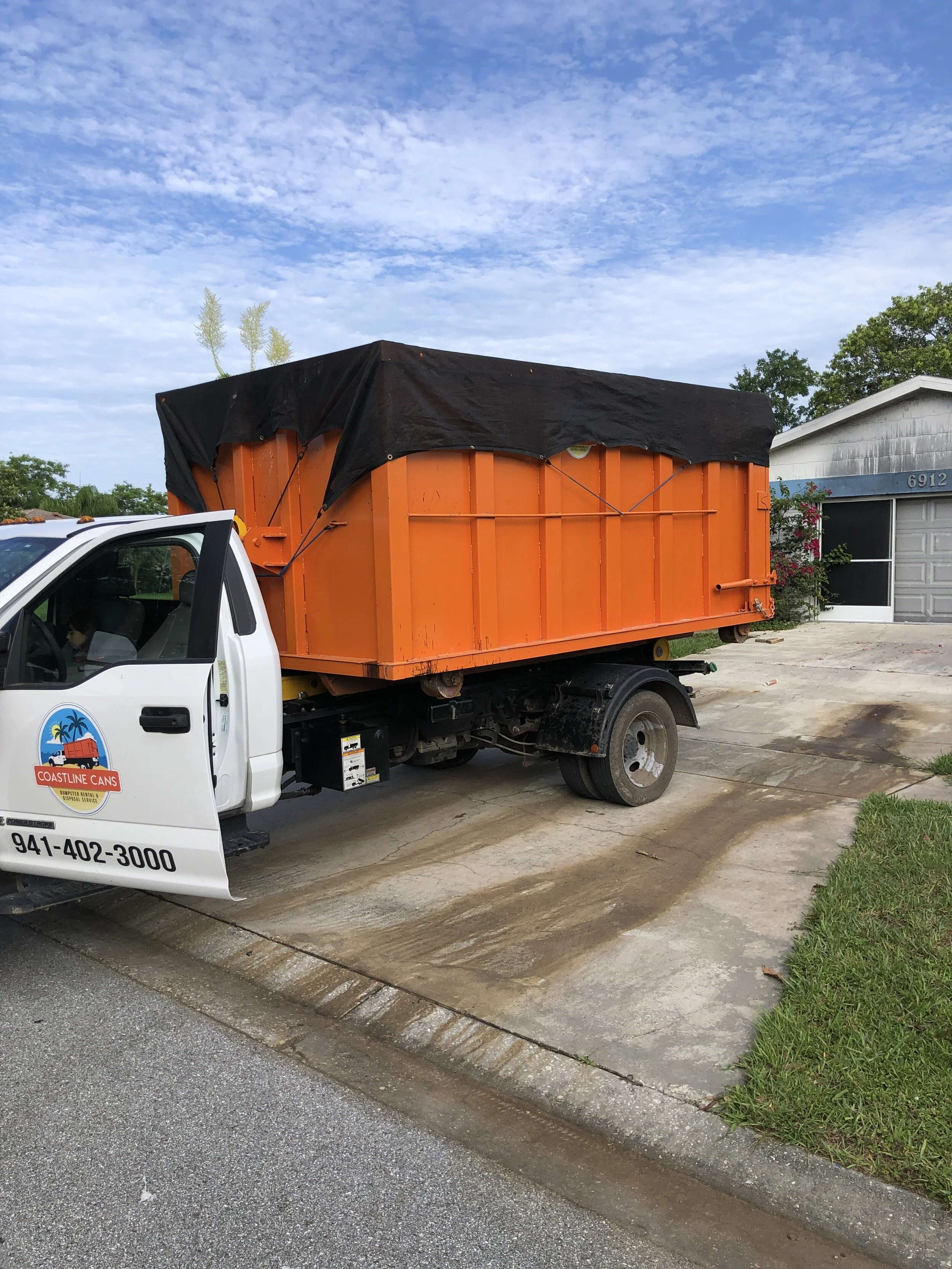 Coastline Cans Dumpster Rental | Port Charlotte | Sarasota | Fort Myers
