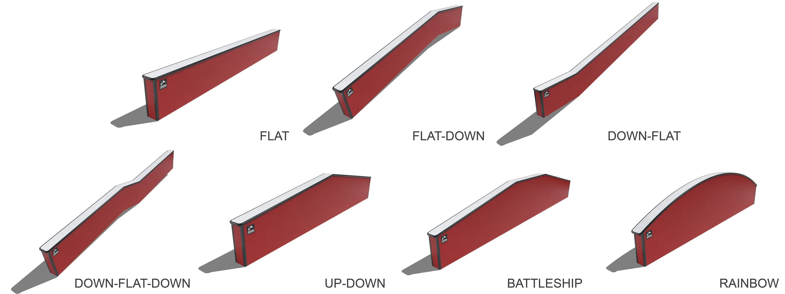Rails & Boxes — Arena Snowparks