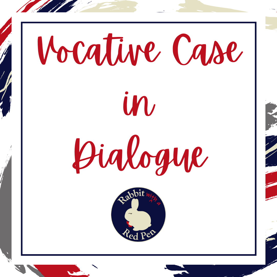 Resources on Writing and Dialogue Tips — Rabbit with a Red Pen