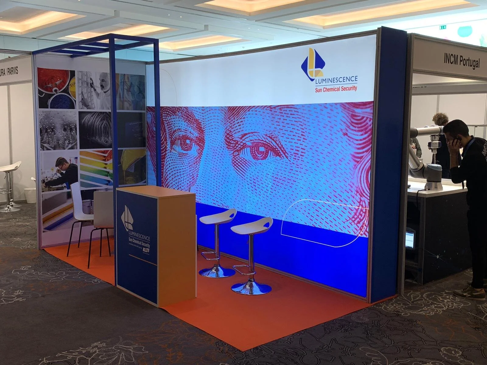 Showcasing our security inks for Banknotes, Product Authentication & more.