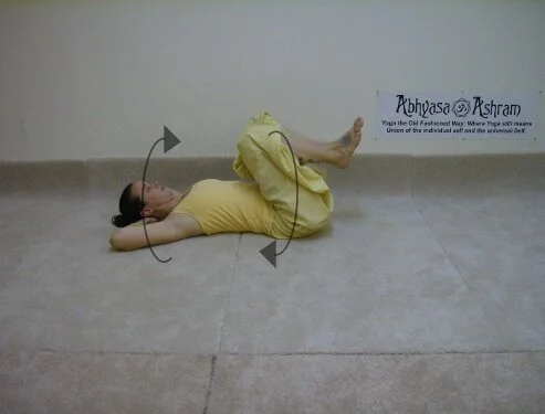 Asana Twisting — Tripurashakti