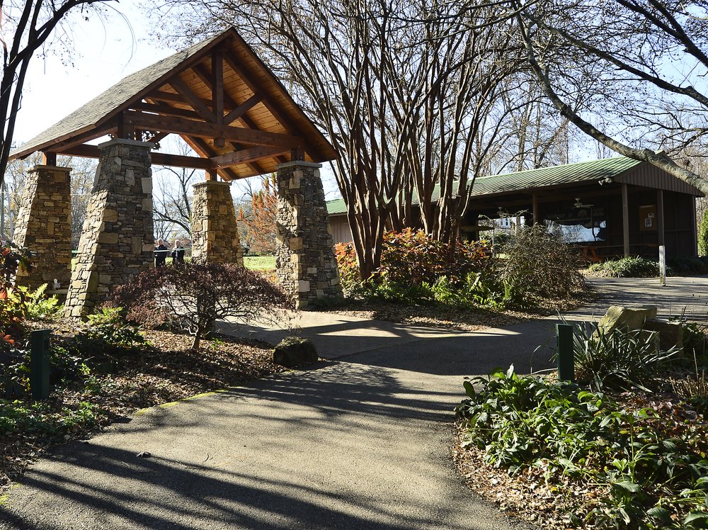 Hatcher Garden unveils new signs, entrance — Hatcher Garden