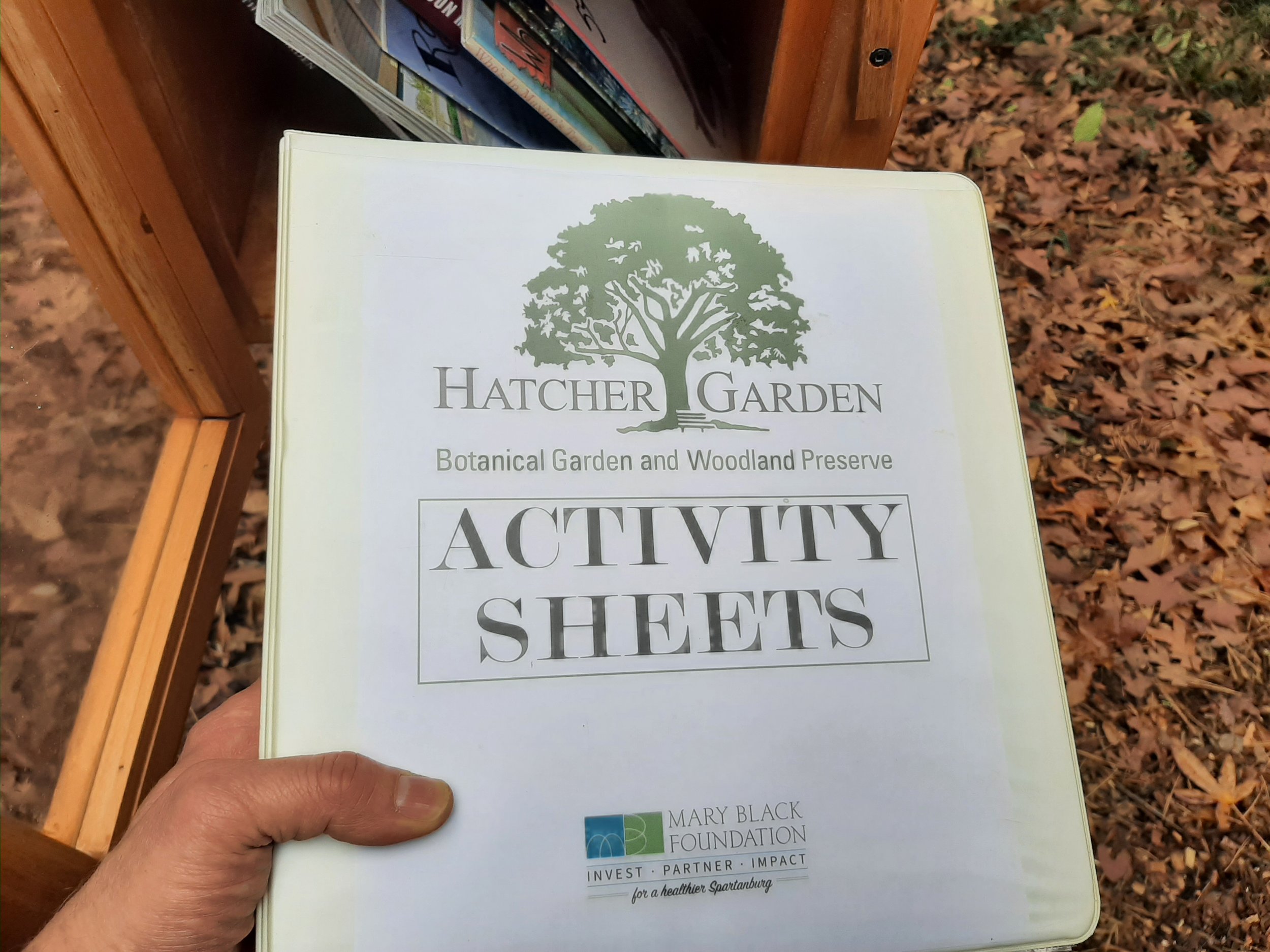 New Little Free Library at Hatcher Garden — Hatcher Garden
