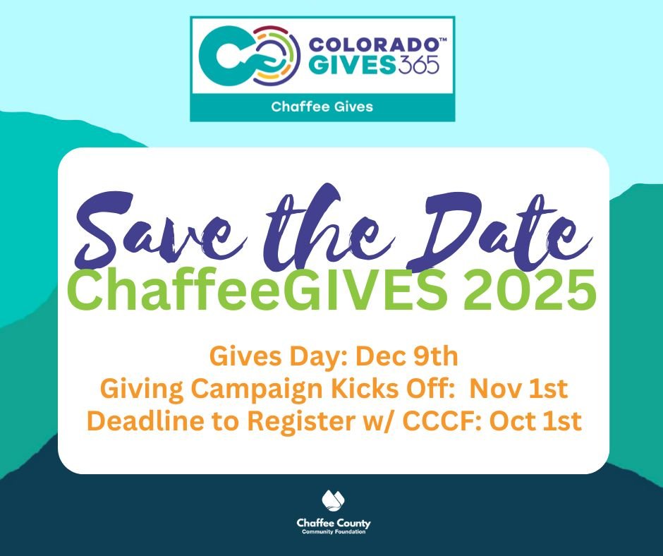 ChaffeeGIVES — Chaffee County Community Foundation
