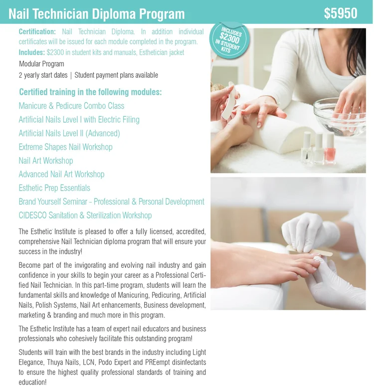 Nail Technician Program — The Esthetic Institute